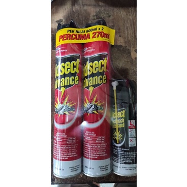 Jual Ridsect Malaysia 800ml x 2 percuma 270ml | Shopee Indonesia