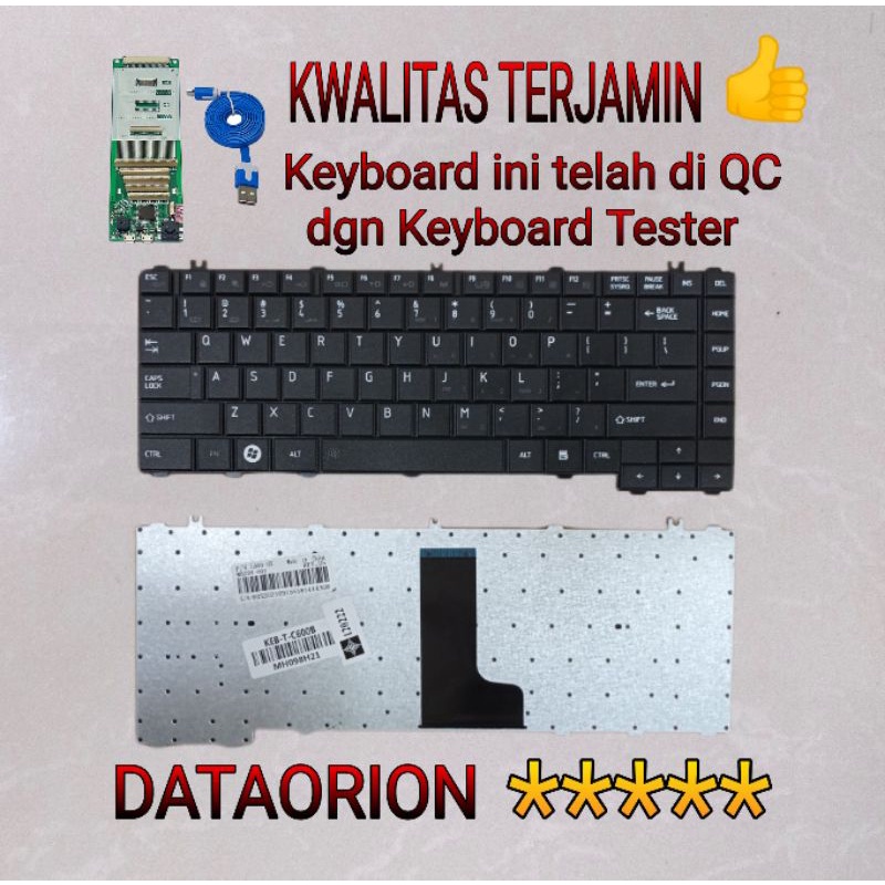 Jual Keyboard laptop toshiba satellite C600 C640 L600 L645 L630 L635 ...