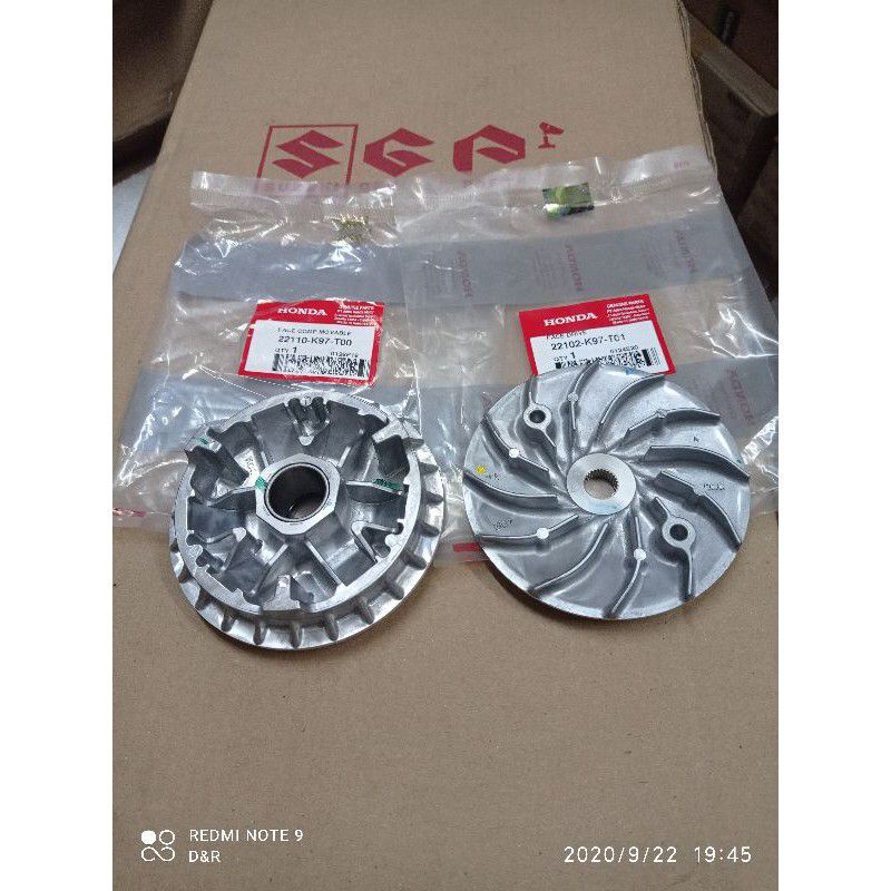 Jual Face Comp Movable Drive Rumah Roller Pcx 150 Asli 22110-K97-T00 ...
