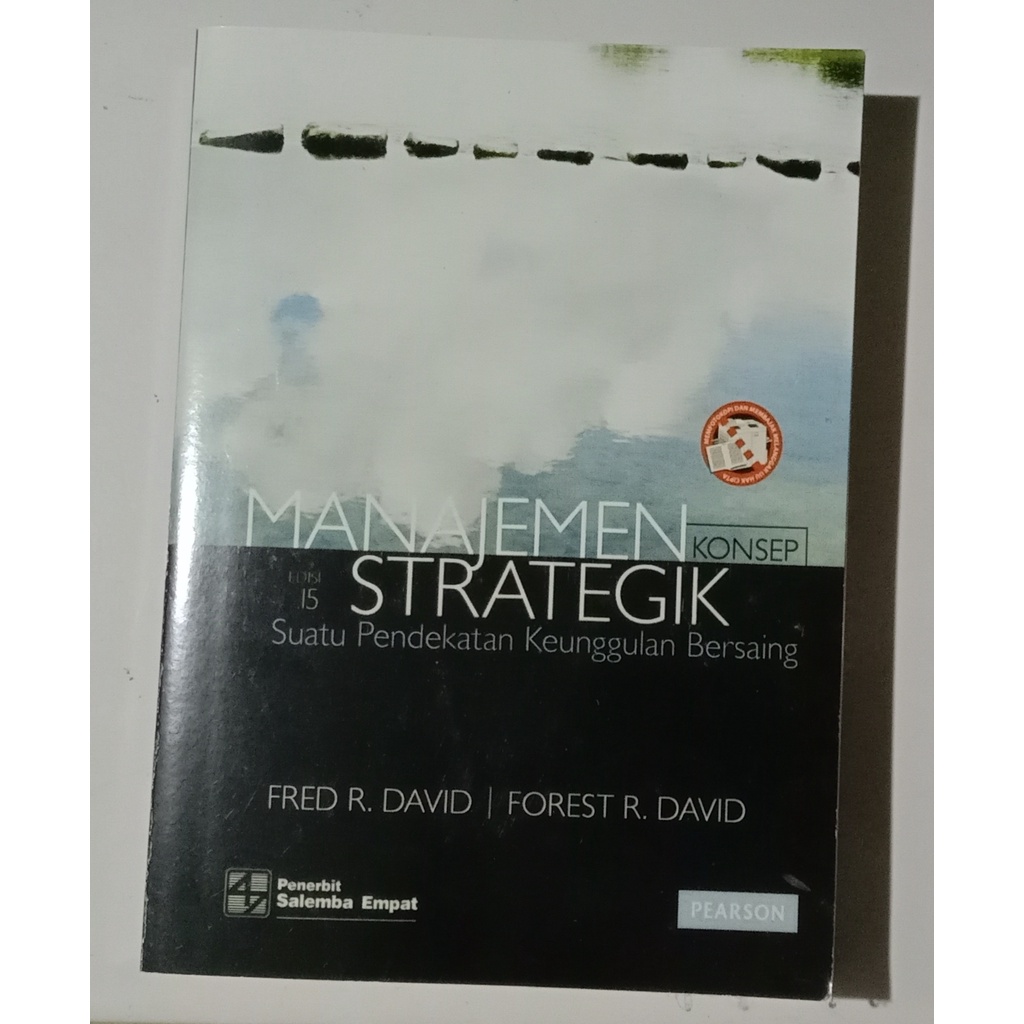 Jual BUKU MANAJEMEN STRATEGIK EDISI 15 BY FRED R DAVID [ORIGINAL] | Shopee Indonesia