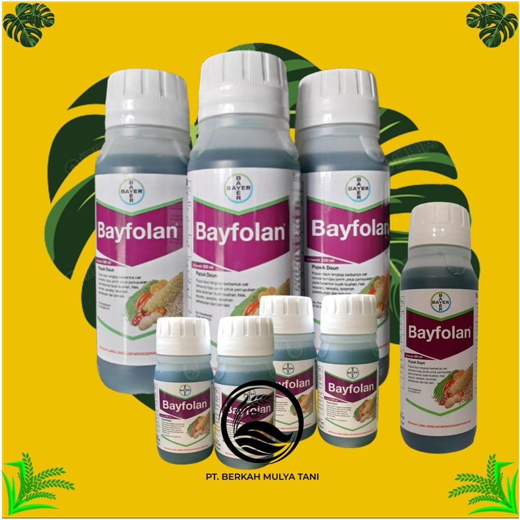 Jual Bayfolan Bayer Pupuk Daun Dan Buah Cair Kemasan 500ml | Shopee ...