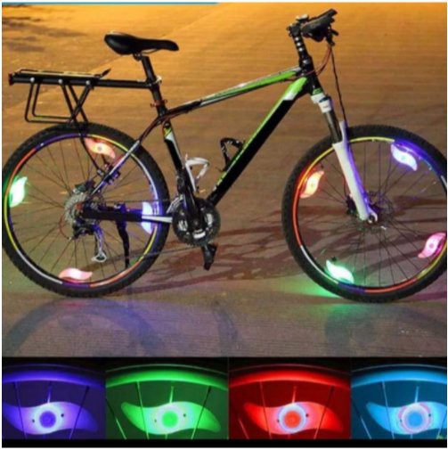 Jual Lampu Ban Roda Depan Sepeda Jari Jari Sepeda LED Hias ANTI AIR ...