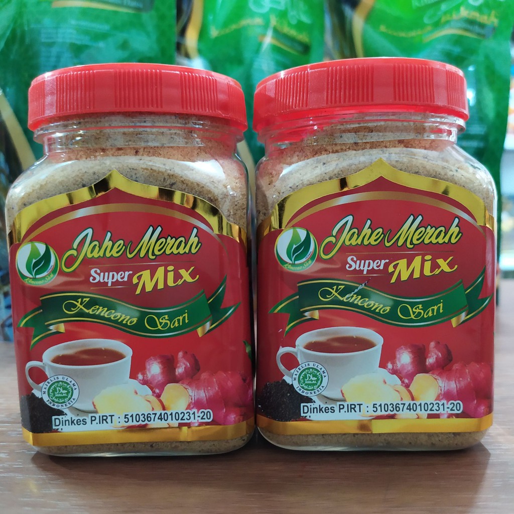 Jual Jahe Merah Super Mix Kencono Sari 250gr | Shopee Indonesia