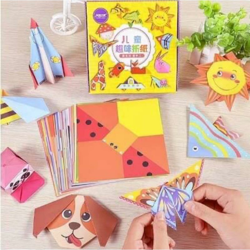 Jual Kertas lipat origami seni melipat | Shopee Indonesia
