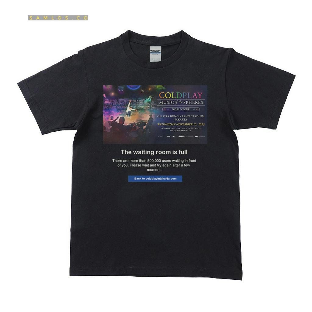 Jual Coldplay The waiting room is full - Coldplay Jakarta | Shopee ...