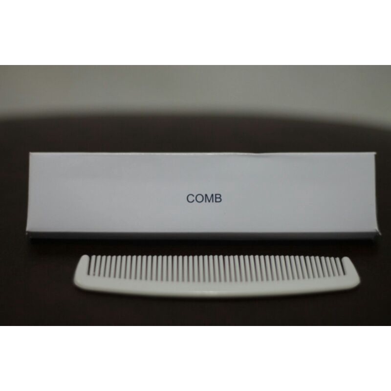 Jual Comb Box Putih+isi (100pcs) //Box Putih Polos Isi Comb(sisir ...