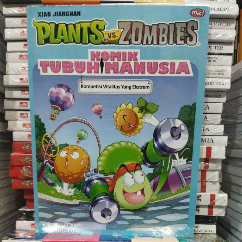 Jual PLANTS VS ZOMBIES - SERI KOMIK TUBUH MANUSIA | Shopee Indonesia