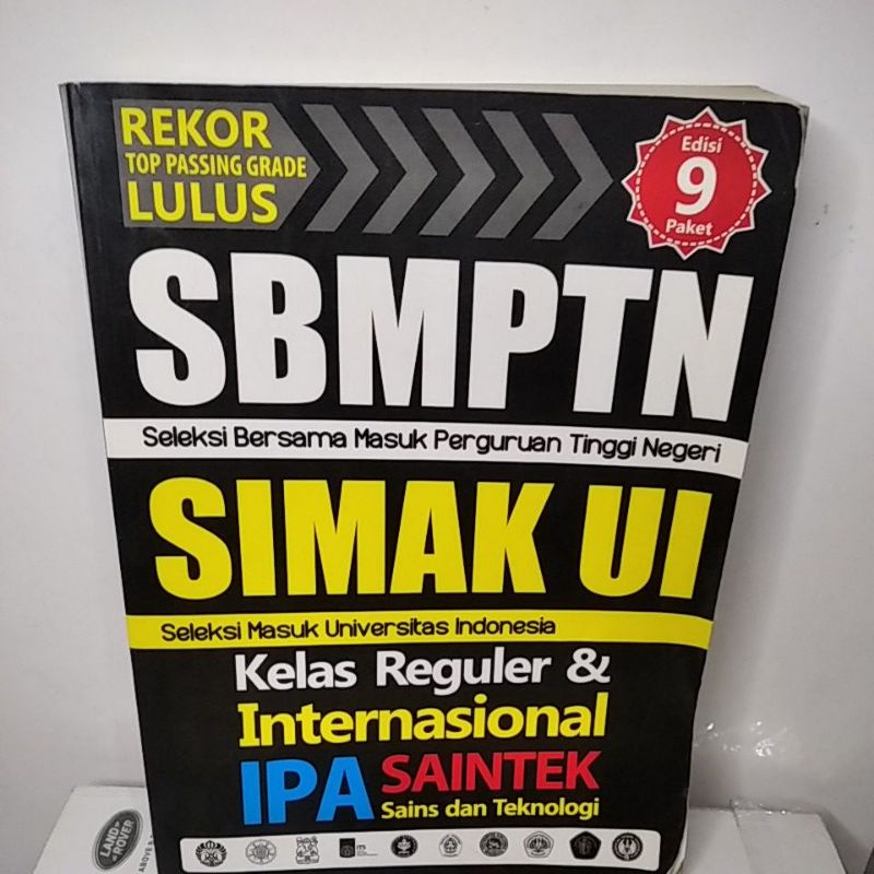 Jual Buku 100 Original Sbmptn Simak Ui Saintek Shopee Indonesia
