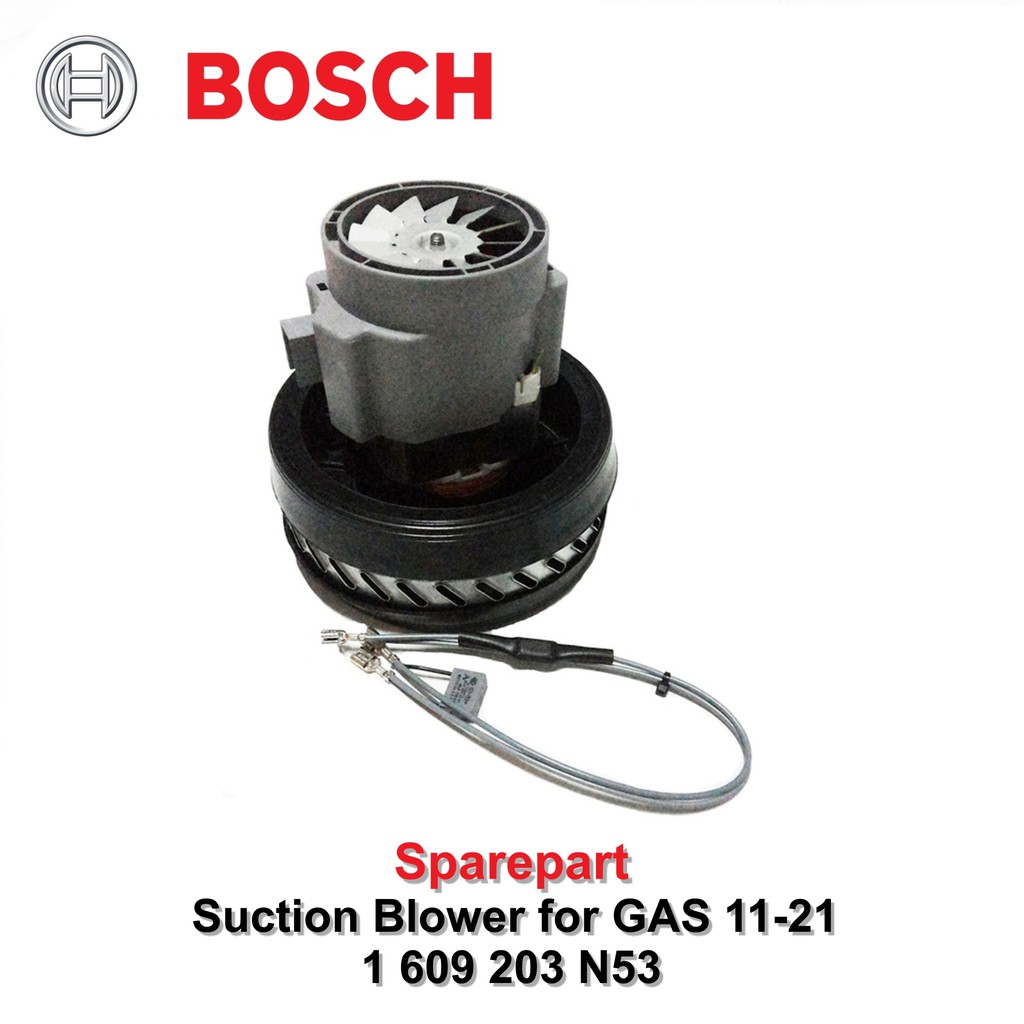 Jual Original Bosch Suction Blower for GAS 11-21 Motor & Carbon Brush ...