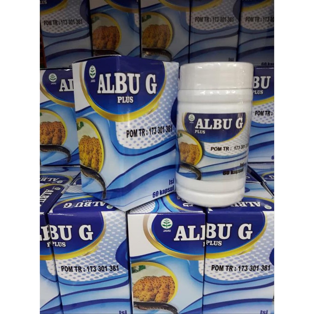 Jual Extrak ikan gabus ALBU G 60 kapsul | Shopee Indonesia
