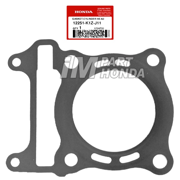 Jual 12251-K1Z-J11 Perpak Paking Kop Gasket Cylinder Head ADV PCX Stylo Vario 160 JKT | Shopee ...