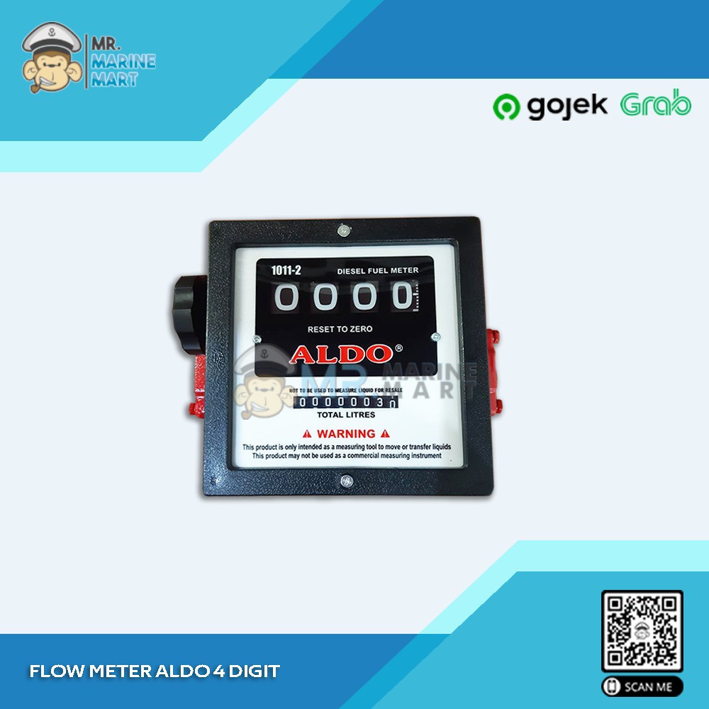 Jual Flow Meter 4 Digit Aldo Meteran Solar 1,5 inch Aldo | Shopee Indonesia