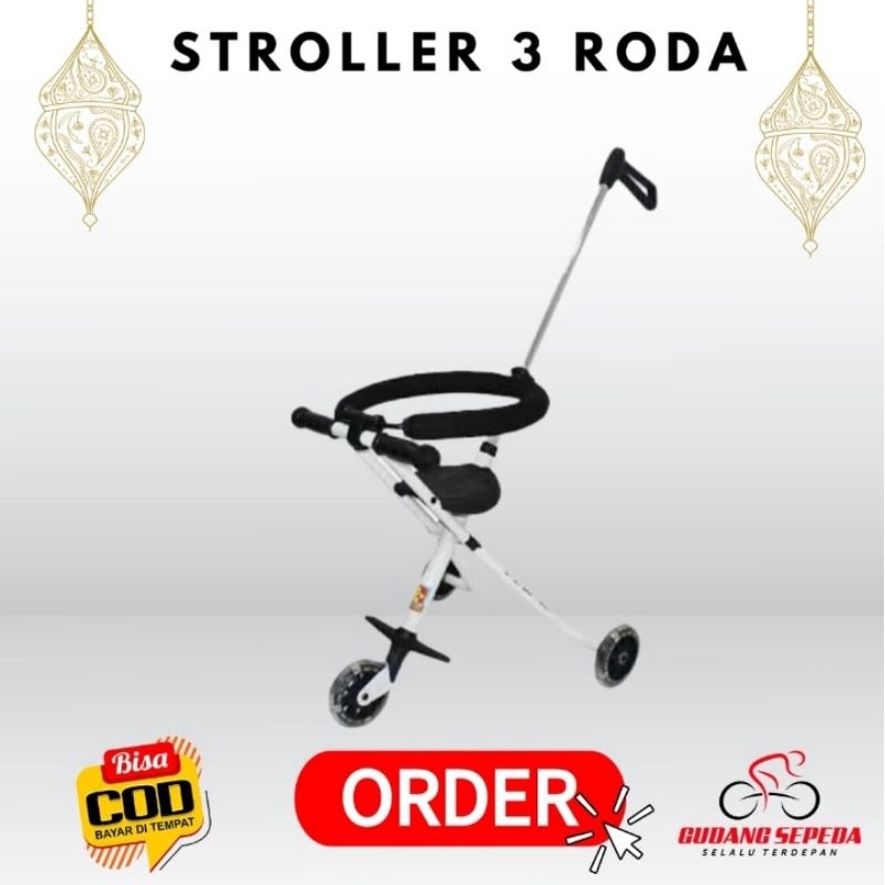 Jual Stroller Anak 3 Roda Kereta Dorong Bayi | Shopee Indonesia
