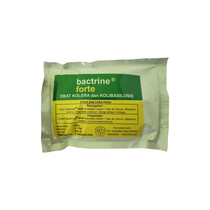 Jual BACTRIN FORTE 100 GRAM - OBAT SALURAN PENCERNAAN HEWAN | Shopee ...