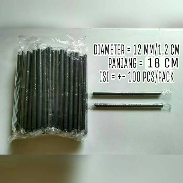 Jual SEDOTAN BUBBLE HITAM STERIL DIAMETER 21 CM PANJANG 18 CM / BUBBLE ...
