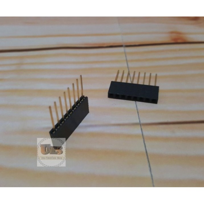 Jual Stackable Header 8 Pin Arduino 8P Single Female 10mm | Shopee ...