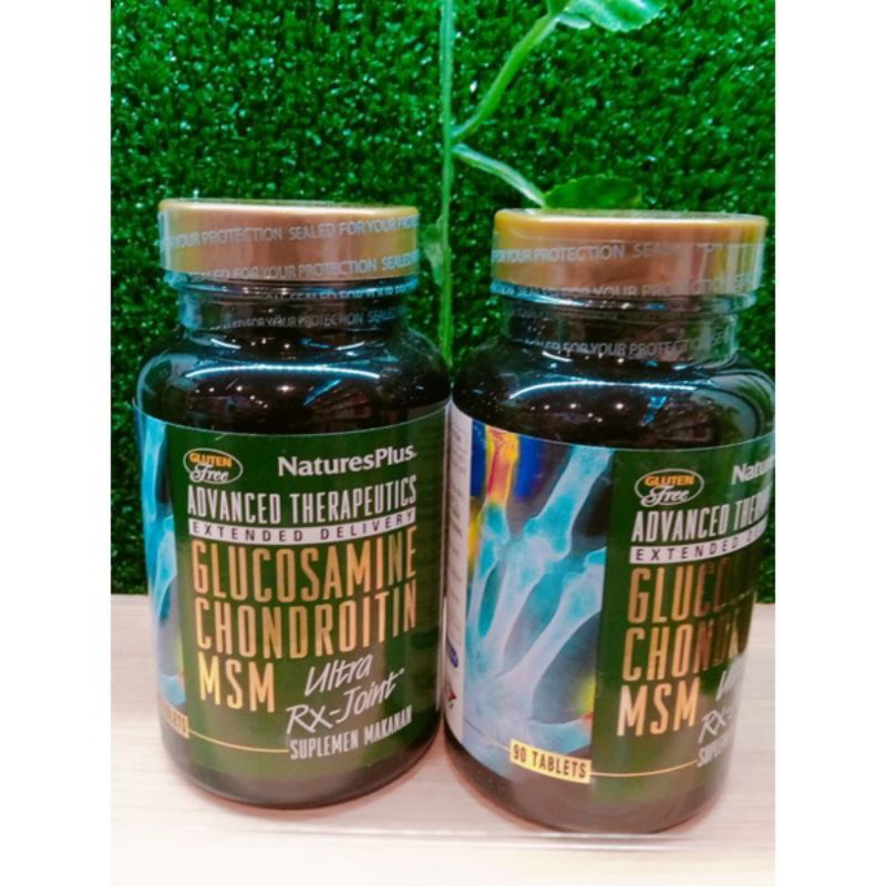 Jual Nature's Natures Plus Ultra RX Joint Glucosamine Condroitin msm 90 ...