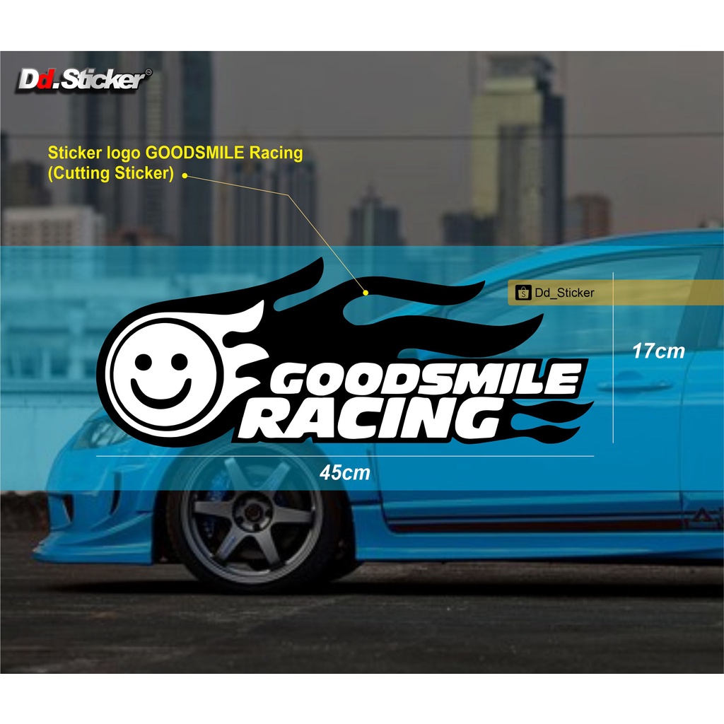 Jual Sticker logo GOODSMILE Racing (Cutting Sticker) | Shopee Indonesia