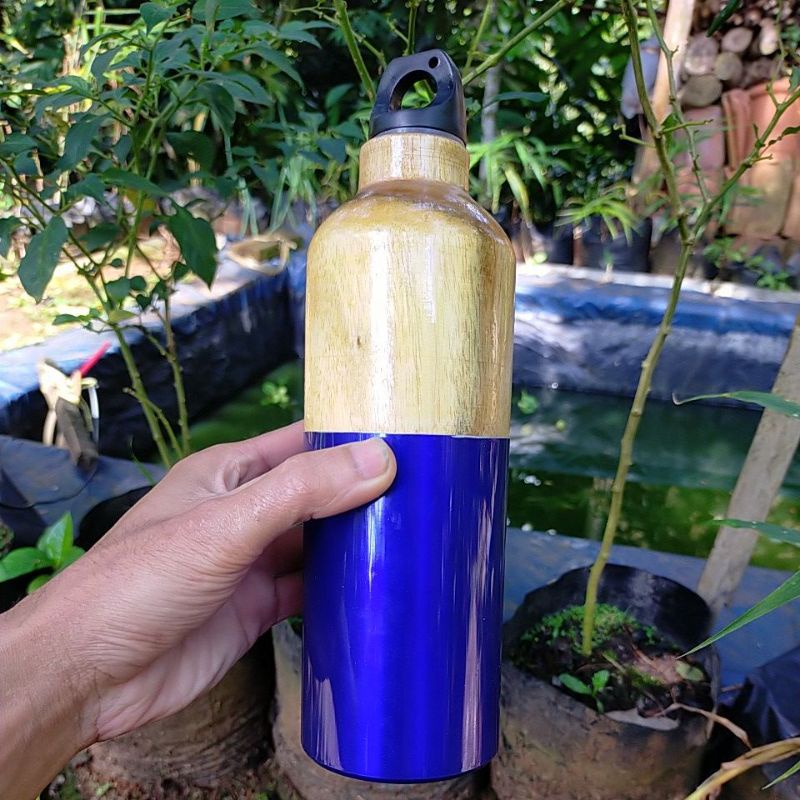 Jual Botol hias untuk dekorasi dari kayu dan aluminium | Shopee Indonesia