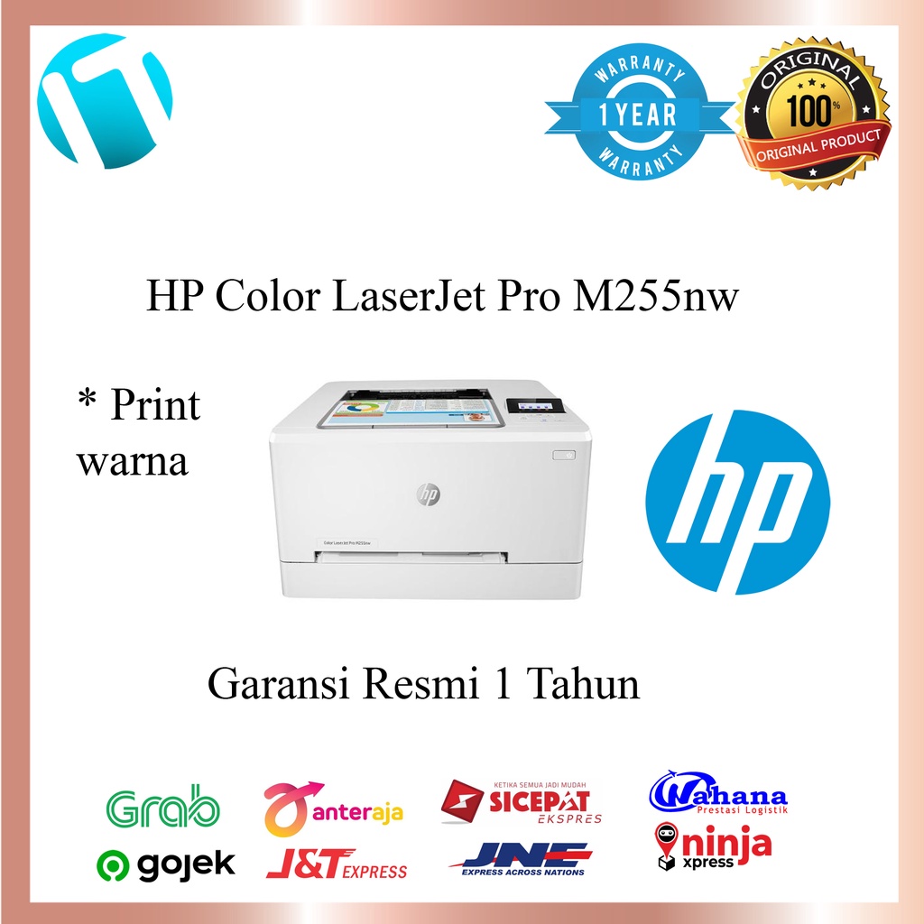 Jual Printer HP Color LaserJet Pro M255nw [7KW63A] Printer Laser Warna ...
