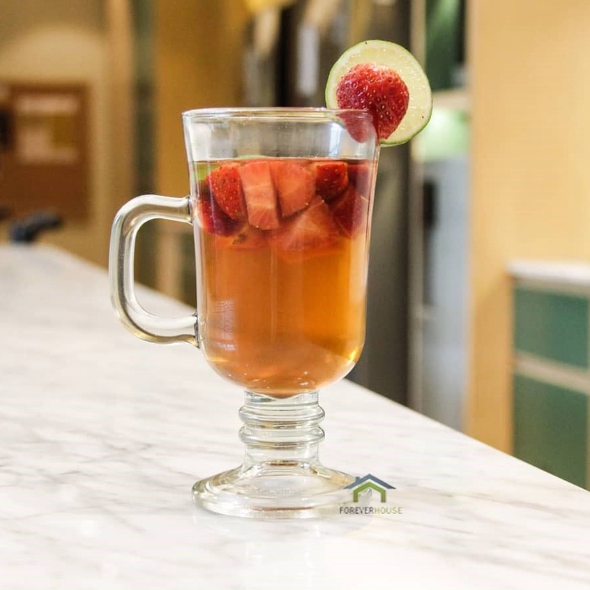 Jual GELAS IRISH 260ml Gelas Citinova Kaca Gagang Unik Gelas Hotel Cafe ...