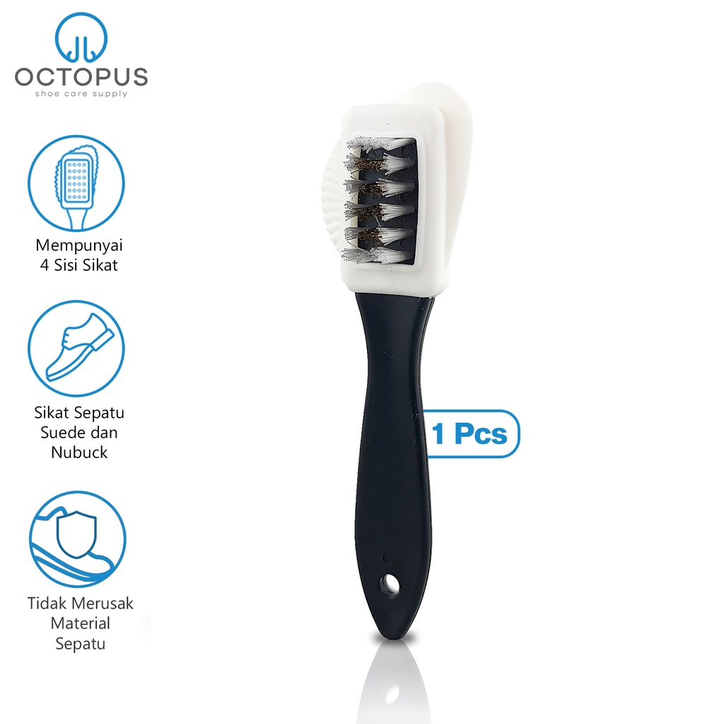 Jual Octopus Sikat Sepatu Khusus Suede dan Nubuck 1 Pcs Suede Brush ...