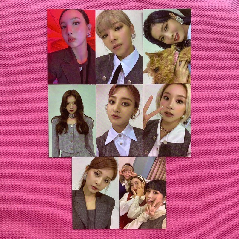 Jual TWICE - Eyes Wide Open (Photocard: Nayeon Jeongyeon Momo Sana Jihyo Mina Dahyun Chaeyoung ...