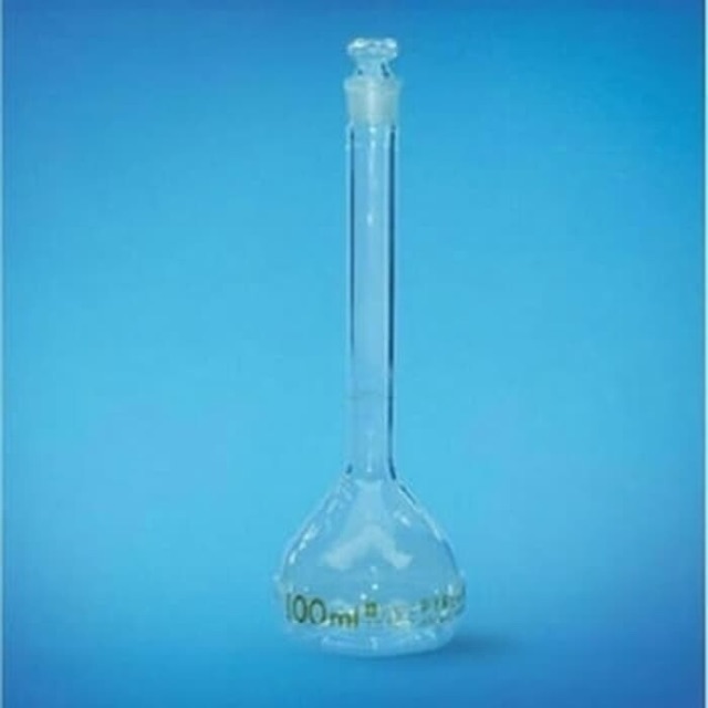 Jual Volumetric flask 25ml IWAKI / Labu ukur 25ml Iwaki | Shopee Indonesia