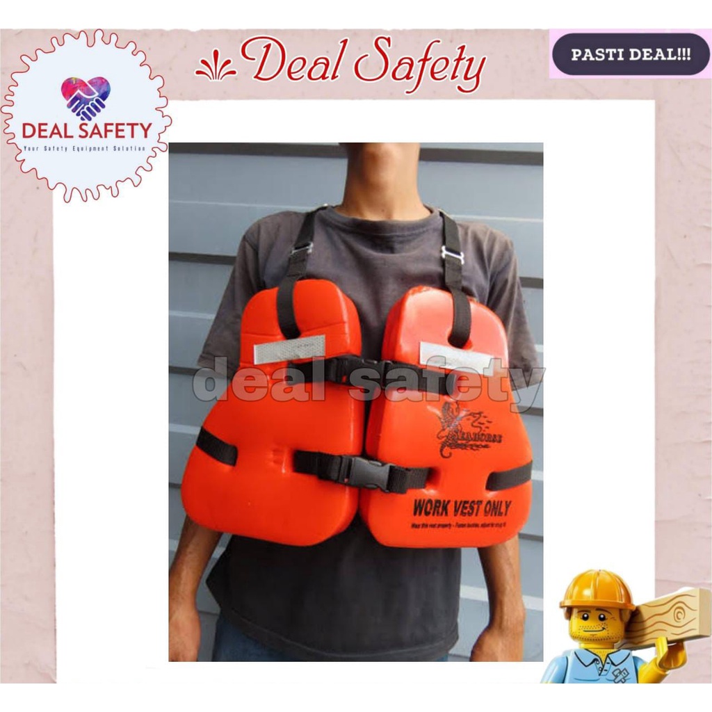 Jual Pelampung Work Vest Only Sea Horse | Shopee Indonesia