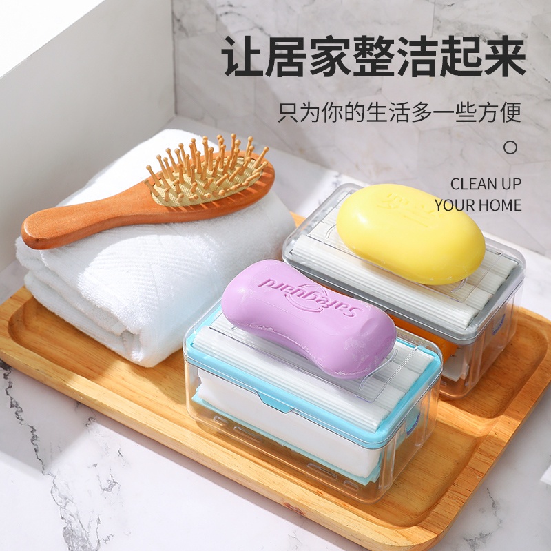 Jual ICHIFA Tempat Sabun Batang 2in1 Dengan Sikat Roll Pembersih ...