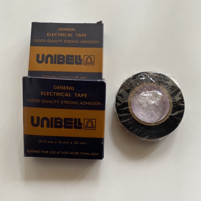 Jual Selasiban Listrik / Isolasi Listrik Hitam /Lakban listrik UNIBEL ...