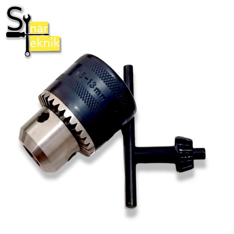 Jual Srew Drill Chuck 13mm/Kepala Bor 13mm 1/2 Inch - 24 UNF | Shopee ...
