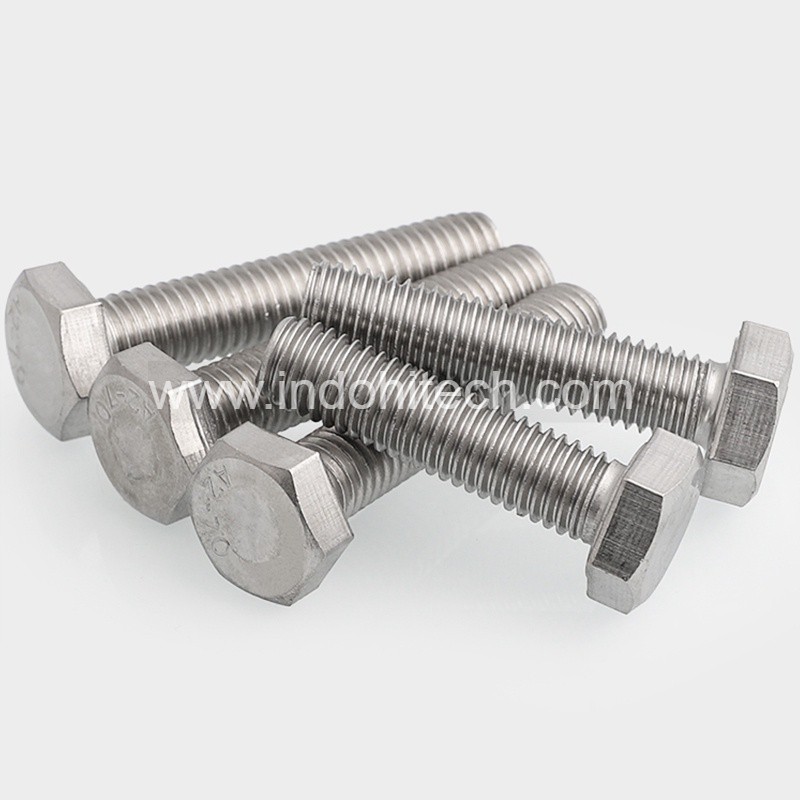 Jual Baut Hex M10 x 100 mm SS304 Baut hexagon M10x100 SUS 304 | Shopee ...
