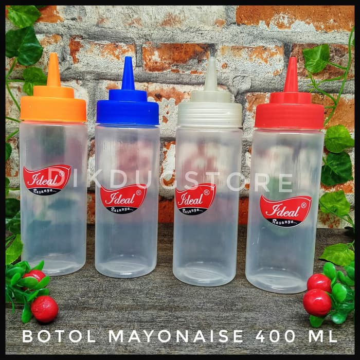 Jual Botol Kecap - Saus - Sambal - Mayonnaise Refill 400 ml | Shopee ...