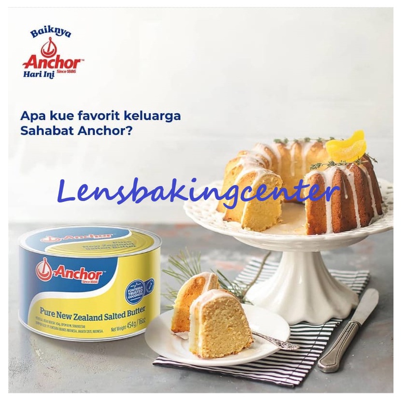 Jual Anchor Salted Butter 454 gr | Mentega Anchor Asin | Anchor Butter ...