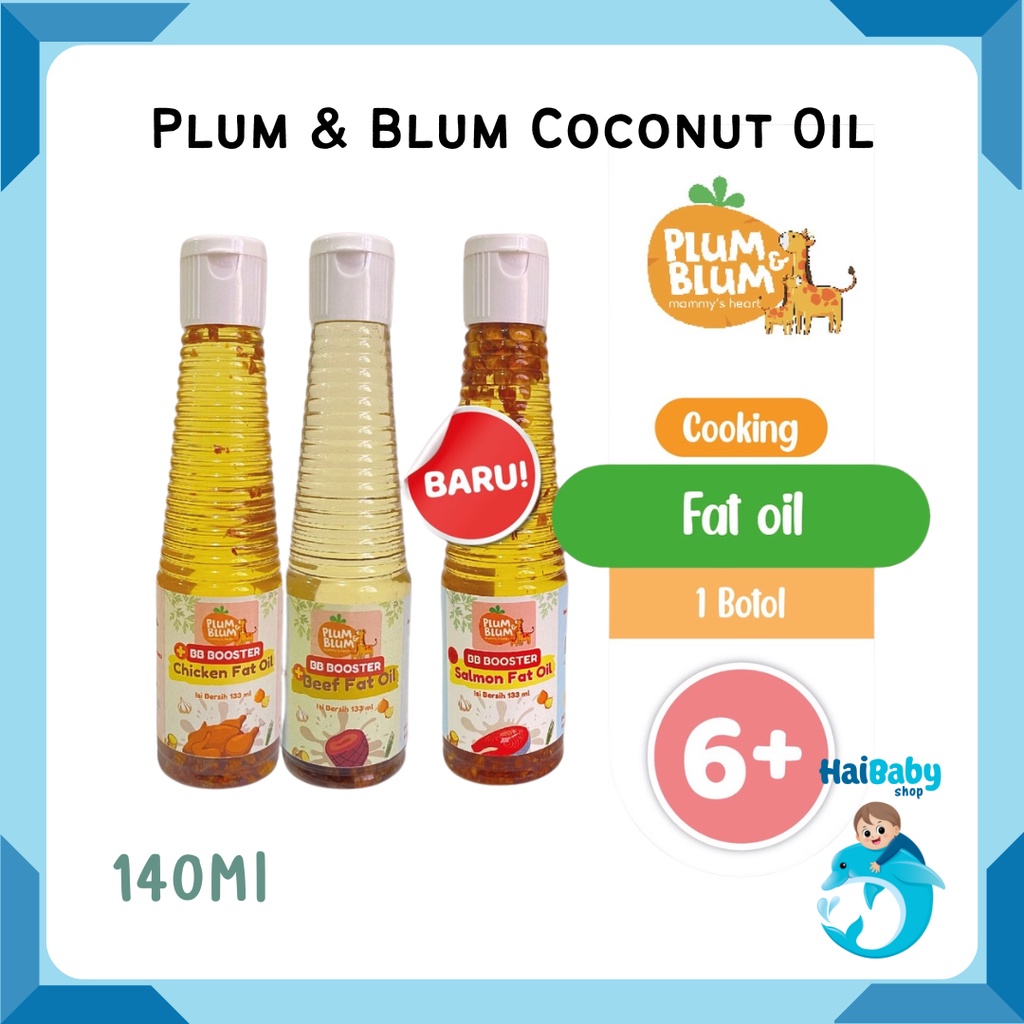 Jual Plum & Blum Chicken Fat Oil Beef Fat Oil Minyak Mpasi BB Booster ...