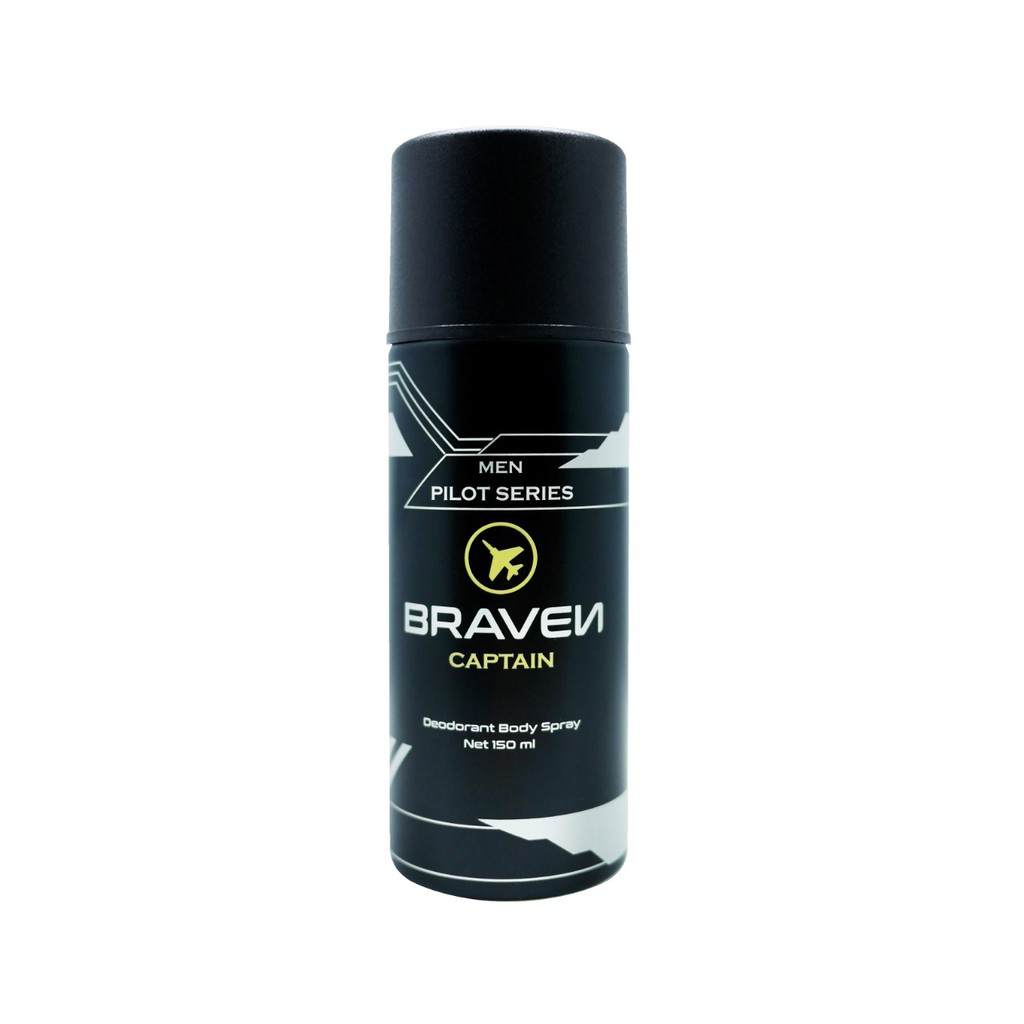 Jual BRAVEN BODY SPRAY CAPTAIN 150ML | Shopee Indonesia