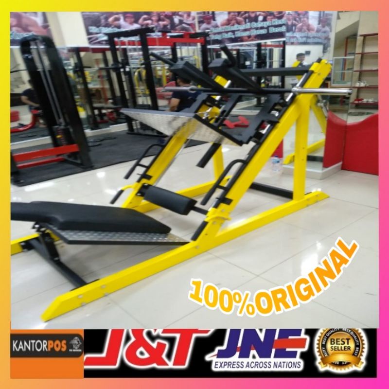 Jual alat fitness leg press squat(original)leg press-squat kaki-gym ...