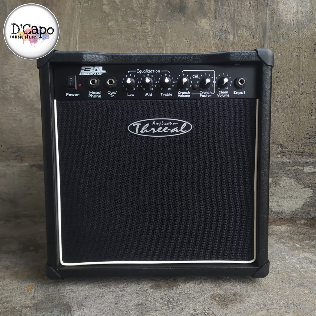 Jual Ampli Gitar Three-all G-15 Gitar Amplifier | Shopee Indonesia