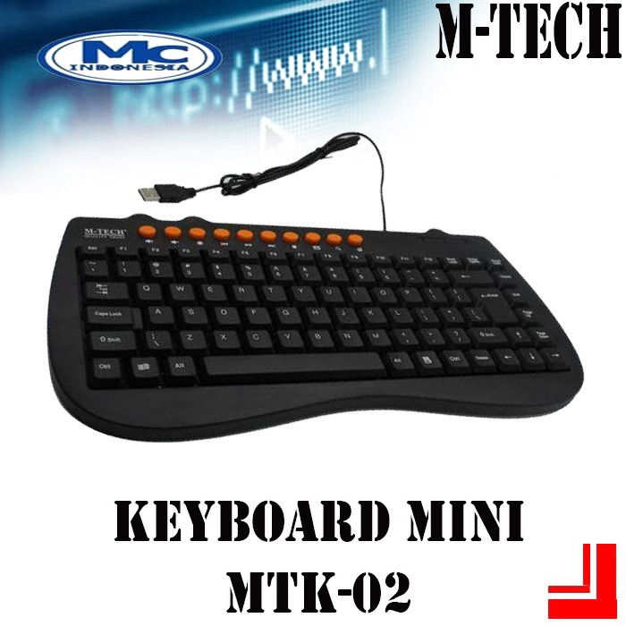 Jual Keyboard M-tech Usb Mini Multimedia Mtk-02 | Shopee Indonesia