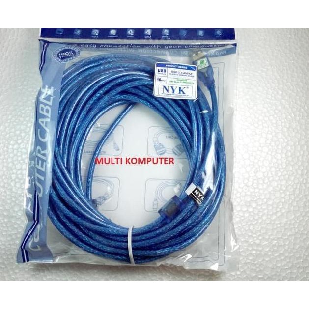 Jual Harga Spesial-634 KABEL USB MALE FEMALE 10M / PERPANJANGAN USB ...
