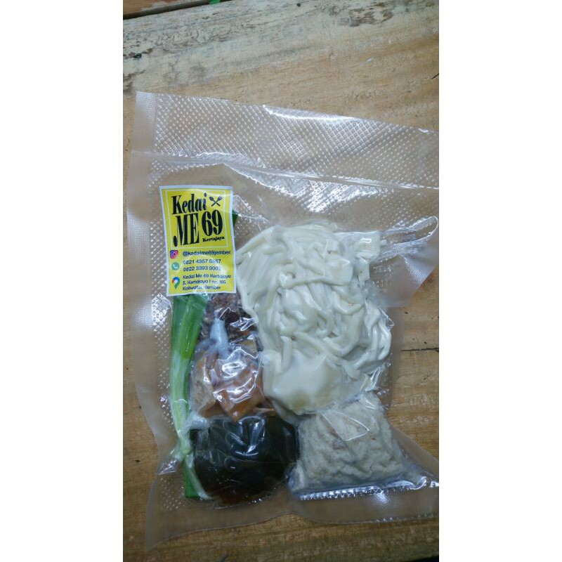 Jual Cui Mie Ayam Pangsit Kemasan Vacum Frozen Lebih Awet Dan Enak Dari