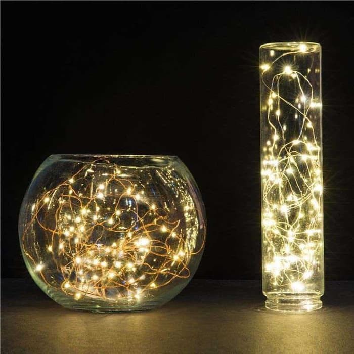 Jual LAMPU LED BATRE-LED TUMBLR LAMP 5 METER | Shopee Indonesia