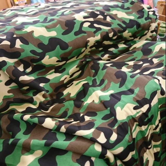 Jual KAIN ARMANI MOTIF LORENG TENTARA | Shopee Indonesia