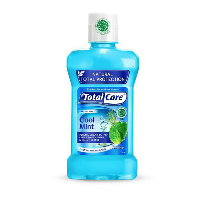 Jual Total Care Mouthwash Cool Mint 100 ml | Shopee Indonesia
