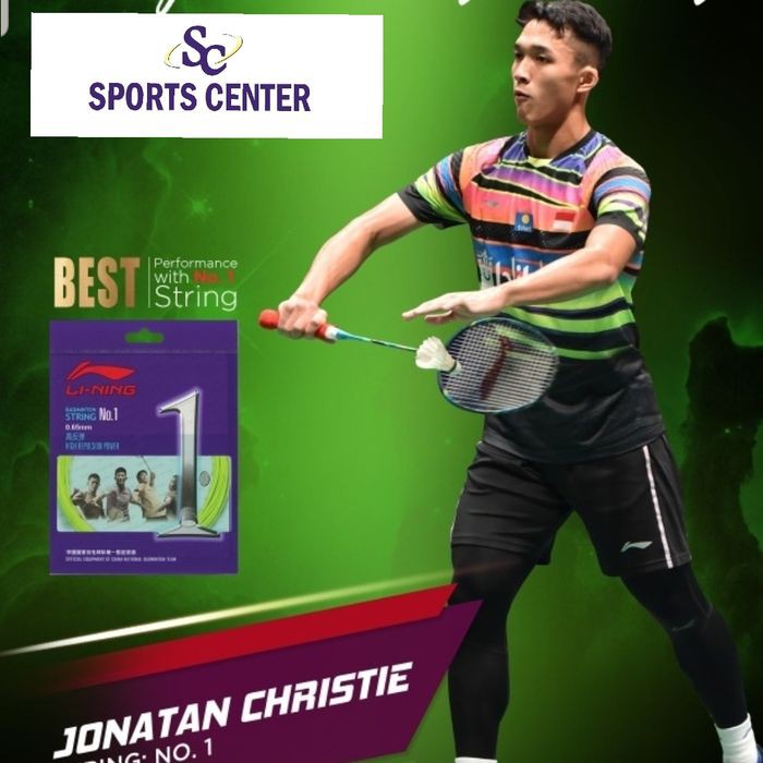Jual Senar Badminton Lining No.1 ORIGINAL ( String no.1 ) | Shopee ...
