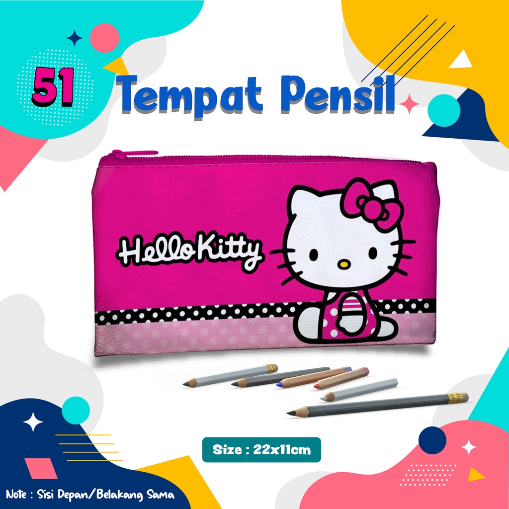 Jual Custom Tempat Pensil bebas desain sendiri bisa pipih bisa pouch ...