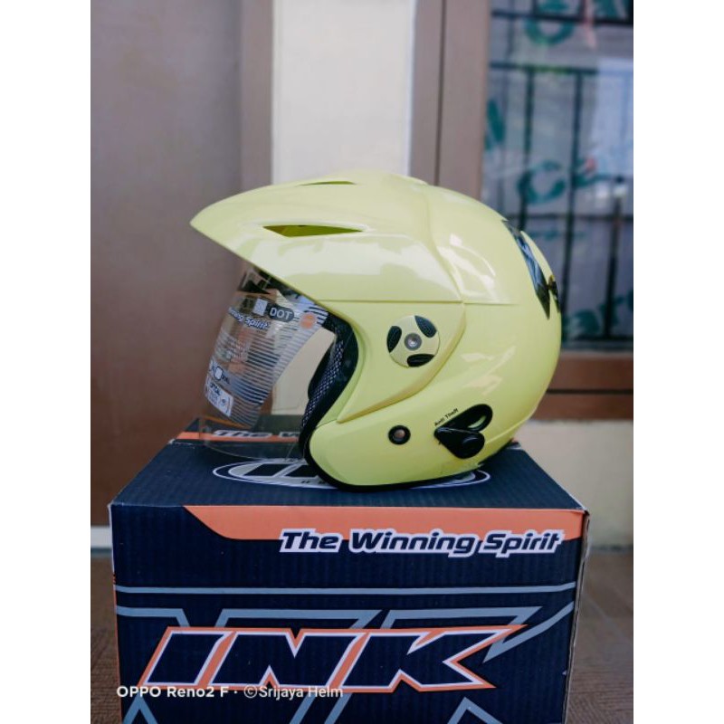 Jual HELM INK CX 25 KUNING LEMON/ANTI MALING FULL BOK _BISA COD ...