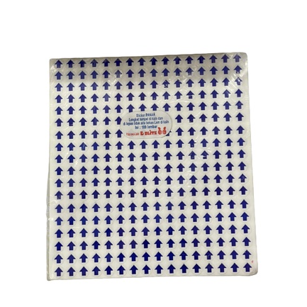 Jual Sticker Panah / Stiker Label Panah Blitz Warna Biru | Shopee Indonesia