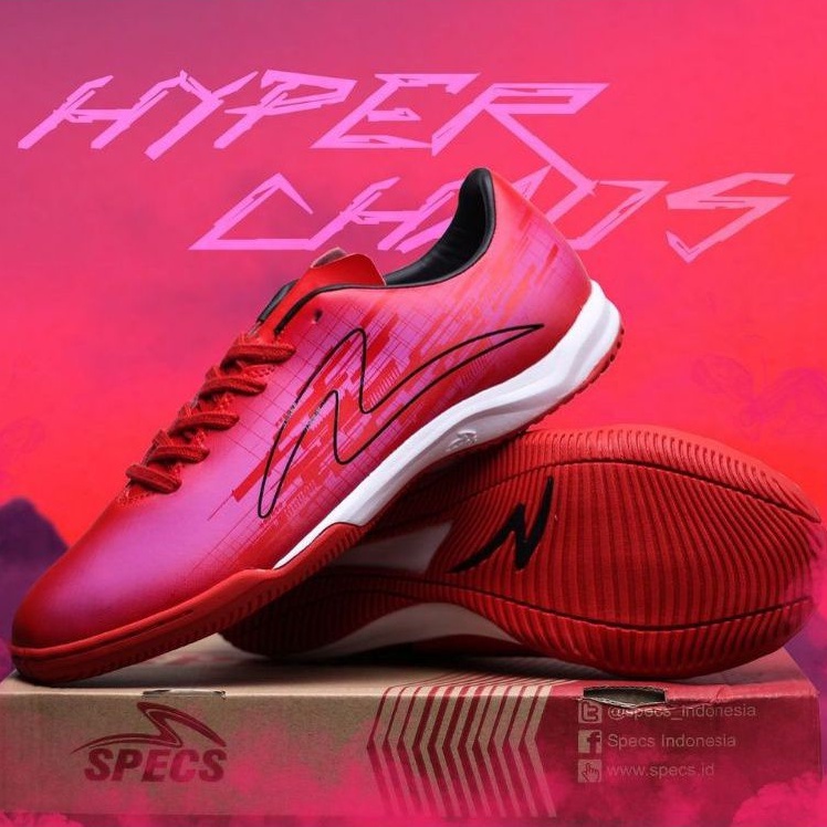 Jual Sepatu Futsal Specs Hyperchaos IN (100% ORIGINAL) | Shopee Indonesia